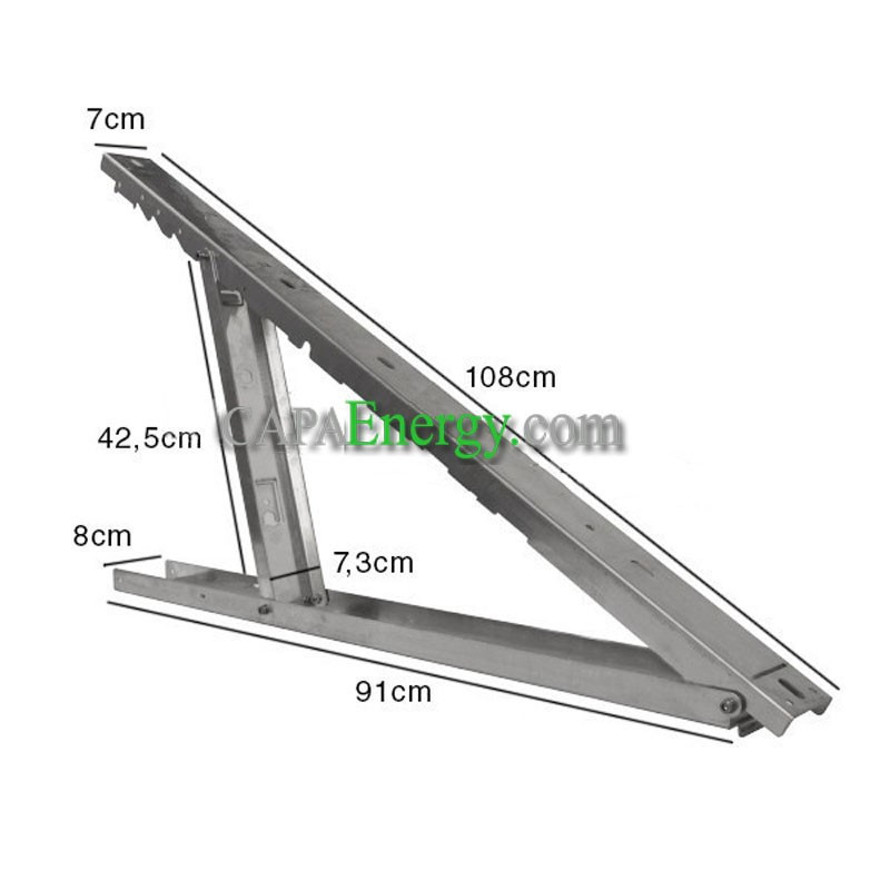 Kit de fixation sur structure au sol